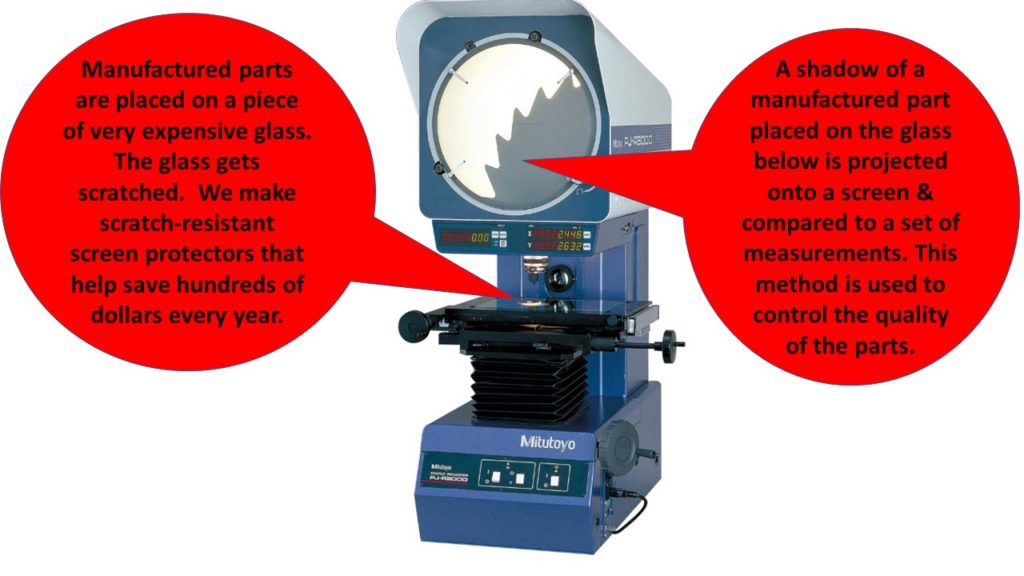 Screen Protectors for Optical Comparators