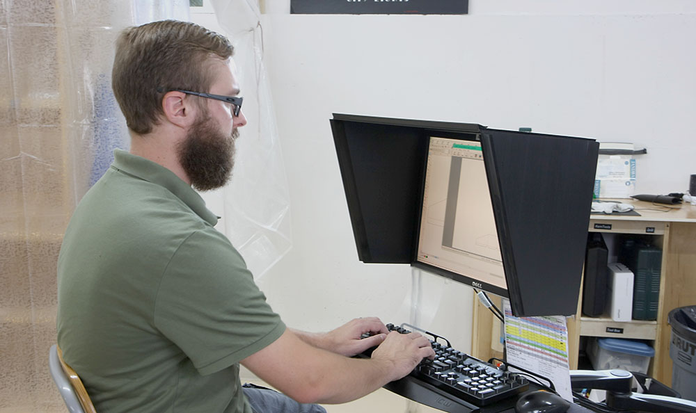 Indoor-Outdoor Monitor Hoods for Tradeshows and Shop Floors