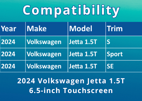 Volkswagen Jetta 1.5T 2024 6.5-inch In-Dash